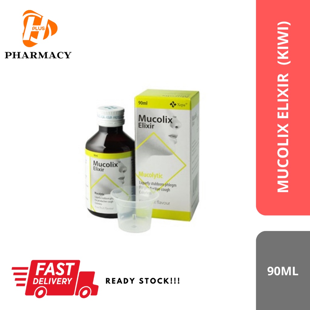 MUCOLIX SYRUP 90ML KIWI FLAVOUR (BATUK KAHAK) | Shopee Malaysia