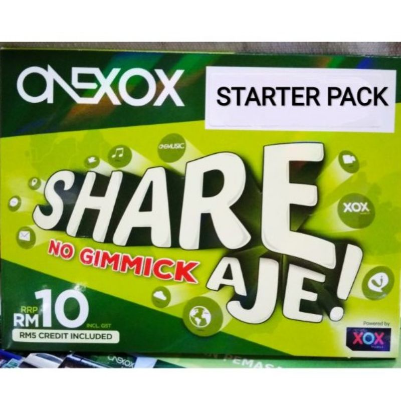 Sim Card Onexox Starter Pack | Shopee Malaysia