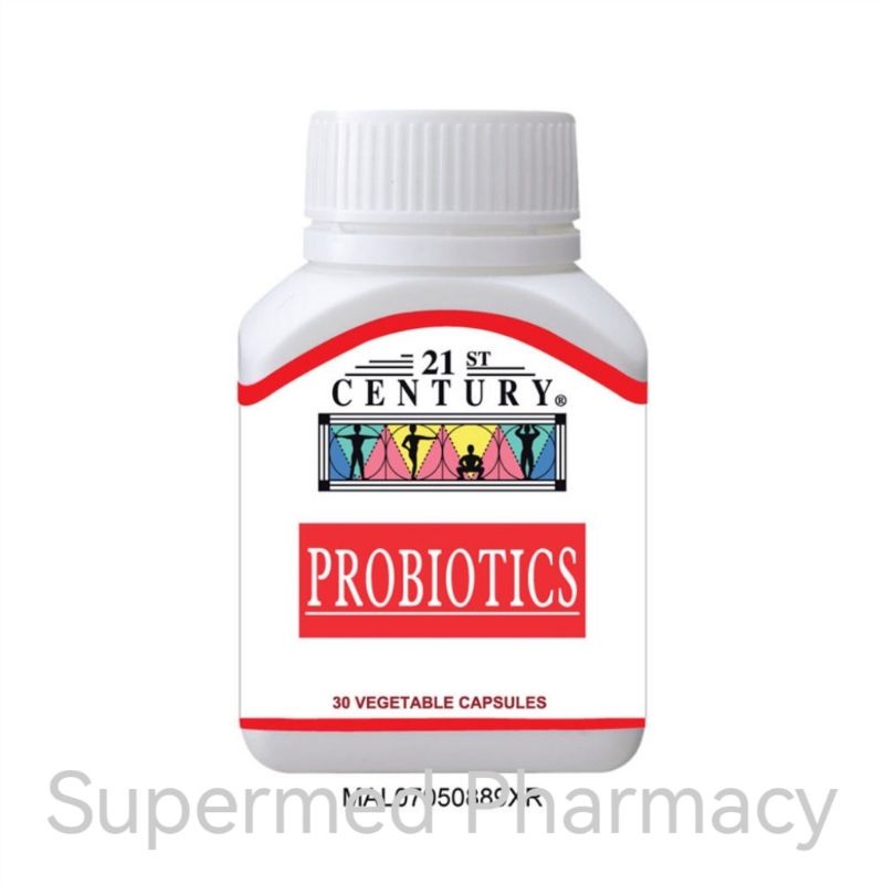 21st Century Probiotic 30's (8 Billion Probiotics Per Capsule) Freeze ...