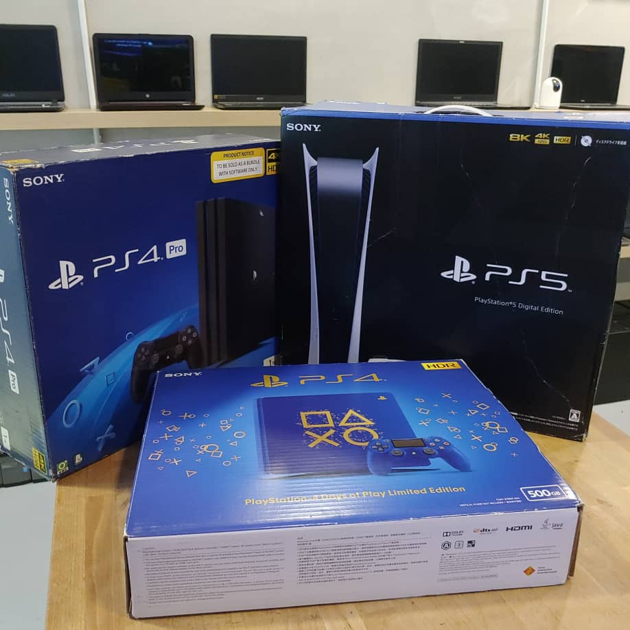 SONY Playstation PS4 PS5 Pro Box / Kotak 100% Original Use | Shopee ...