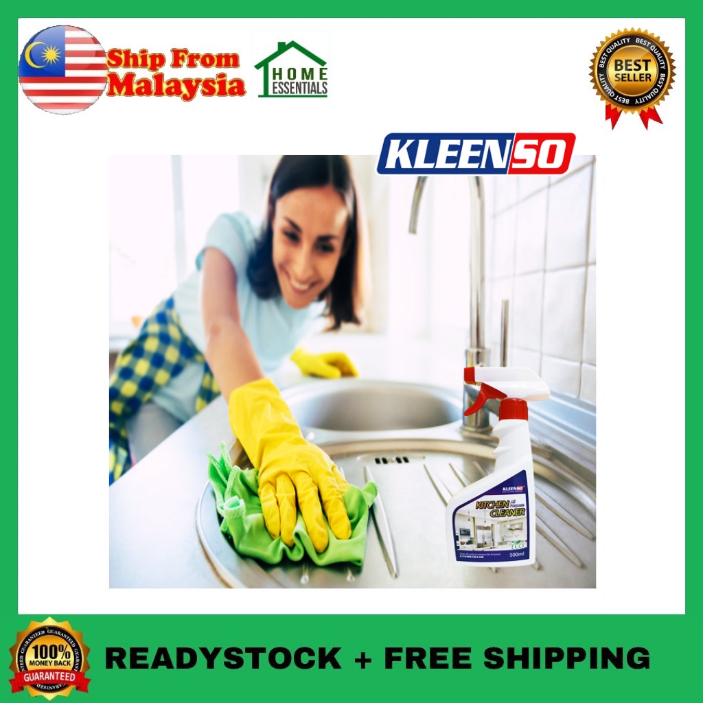 KLEENSO All Purpose Kitchen Cleaner 500ML | Shopee Malaysia