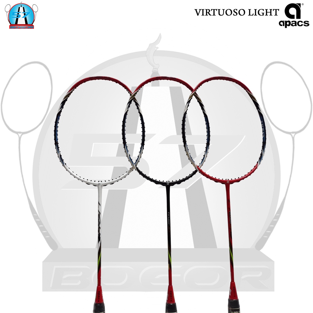 Original Apacs Virtuoso Badminton Racket Light Bonus Strings | Shopee ...