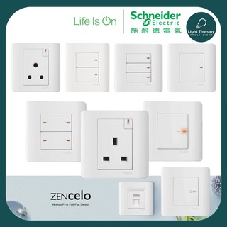 [𝐒𝐈𝐑𝐈𝐌] Schneider Zencelo Switches Socket With Ondicator Suiz Lampu ...