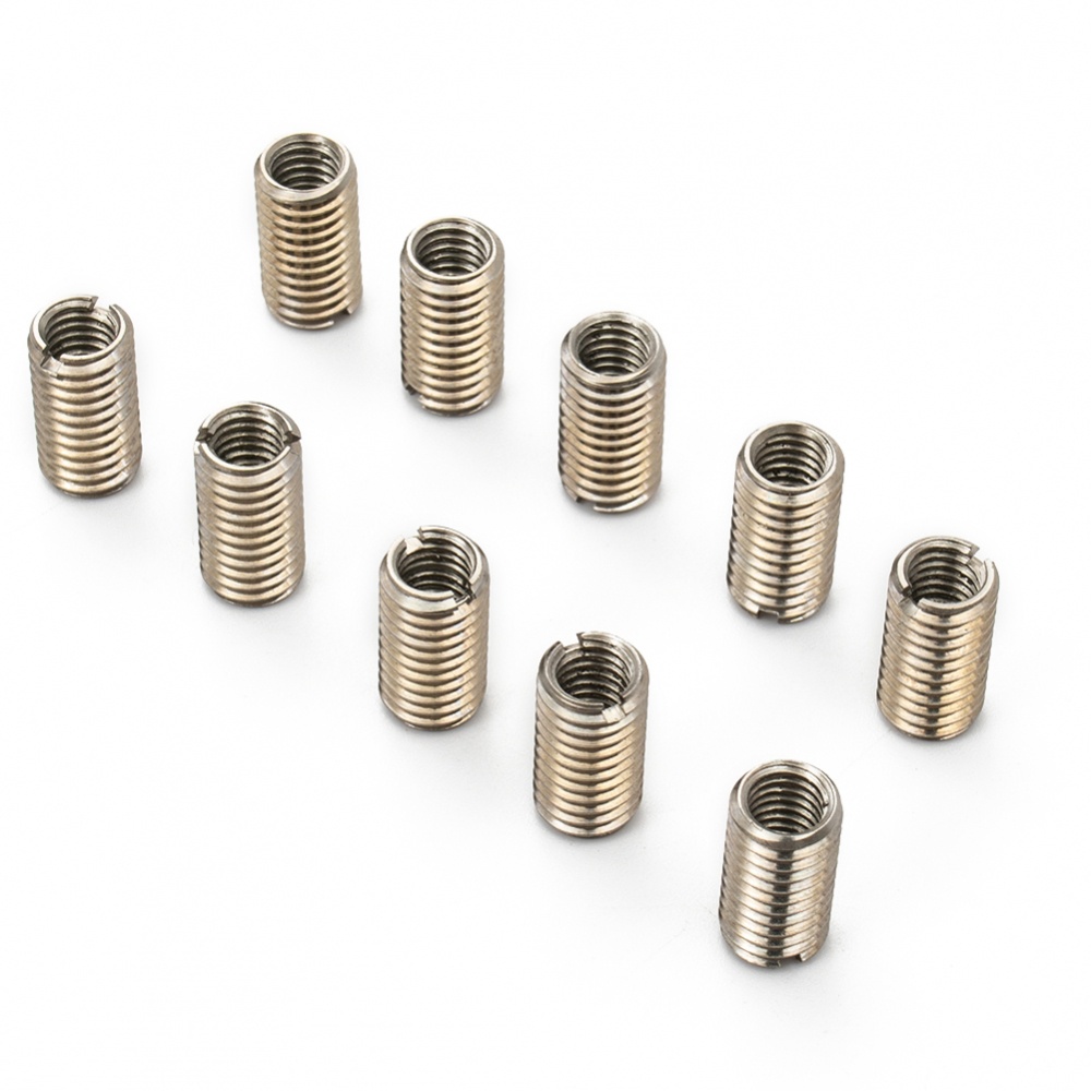 【Big Discounts】Inserts 10pcs Male Female Nut Outer M8*1.25 Threaded ...