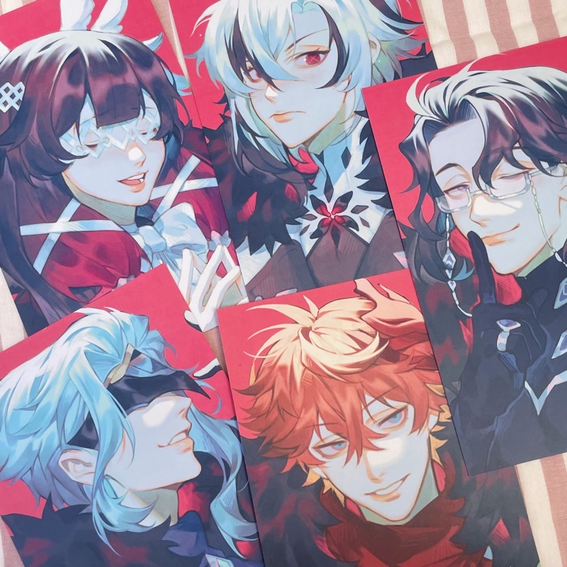 Fatui Harbinger Art Prints | Shopee Malaysia