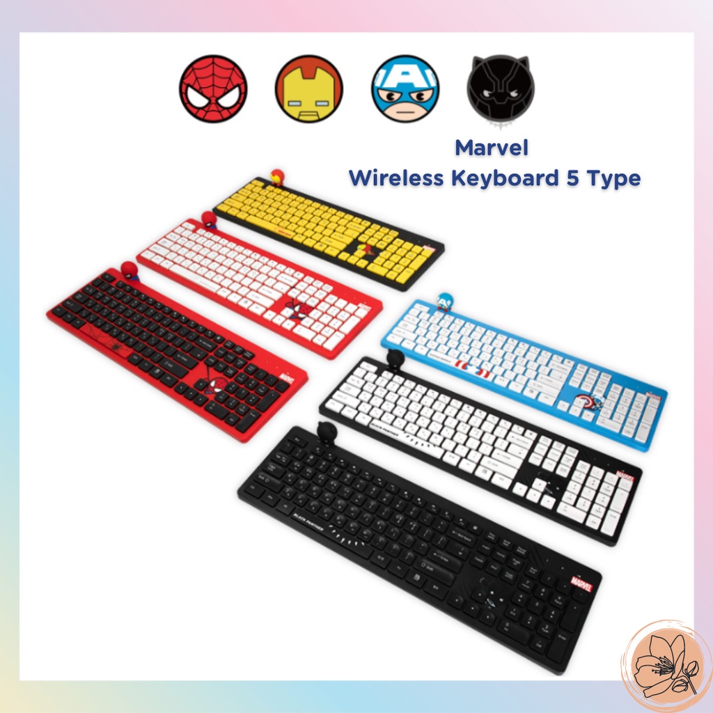 Marvel Wireless Keyboard 6 Types | Shopee Malaysia
