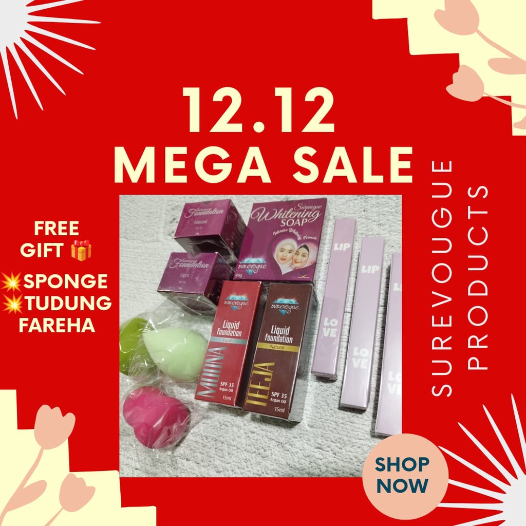 Order terus pos SV Foundation percuma sponge | Shopee Malaysia