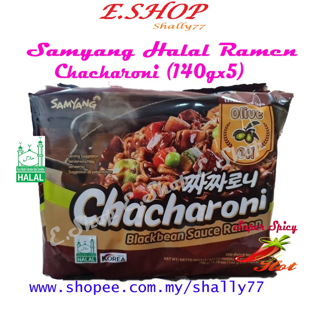 Samyang Halal Chacharoni Ramen 1 Pack | Shopee Malaysia