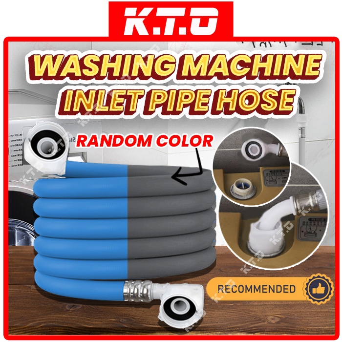 WASHING MACHINE WATER HOSE CONNECTOR PIPE INLET HOSE WATER with RANDOM ...