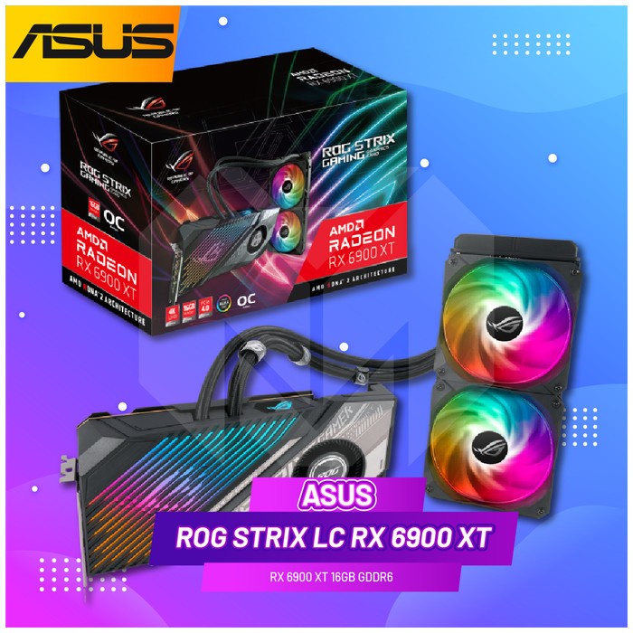 Asus ROG STRIX LC Radeon RX 6900 XT 16GB GDDR6 - RX6900XT DDR6 | Shopee ...