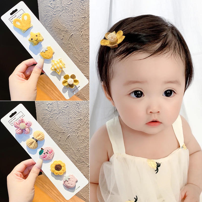 Korean-style Children's Headdress Baby Hairpin Cute Baby Hairpin Does ...