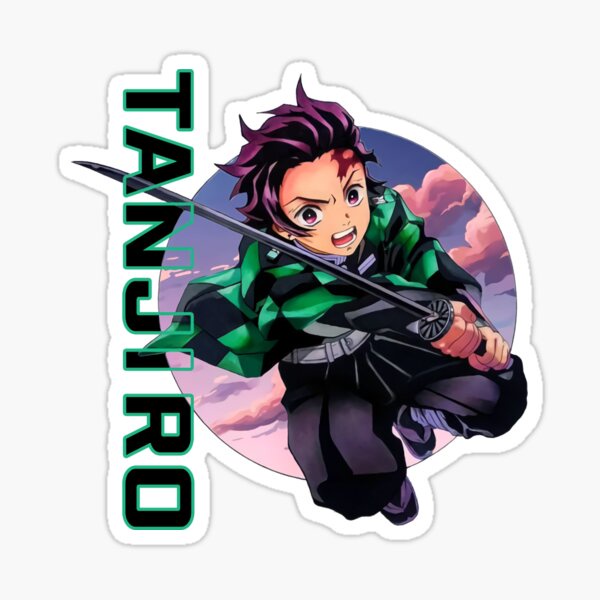Tanjiro Kamado Demon Slayer Stickers v2 | Shopee Malaysia