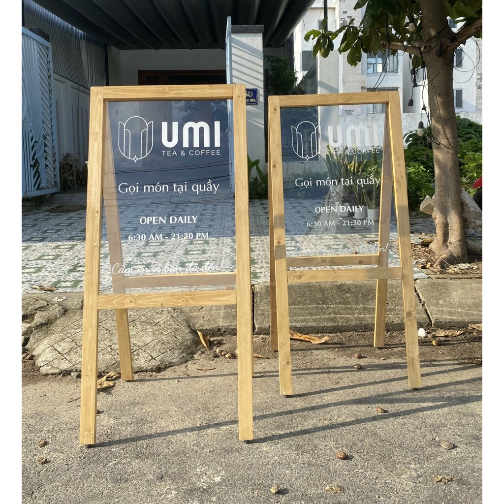 Hcm HCM HCM | Standee board with laser engraved wooden border, Standee ...