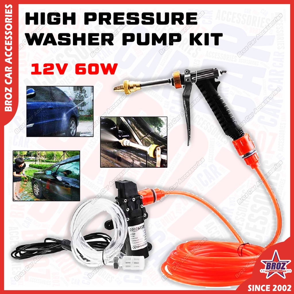 💦 Water Jet Gun Portable High Pressure Marine Deck Car Campervan ...