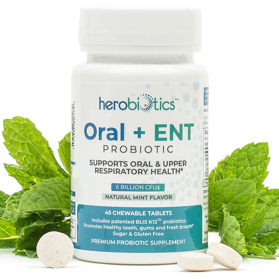 Oral Probiotics for Better Breath, Gingivitis, Strep Throat, Tonsil ...