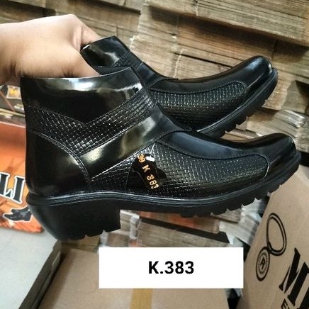 Pdh medal leather shoes men's boots TNI Polri Security ASN formal work ...