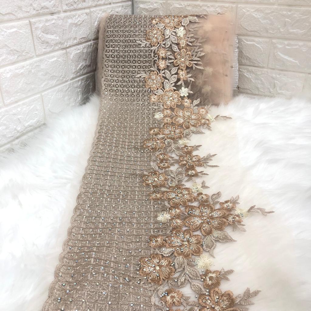 [ NEW!! ] BORDER LACE 1 LAYER BUNGA SULAM CANTIK MENAWAN / LACE 1 LAYER ...