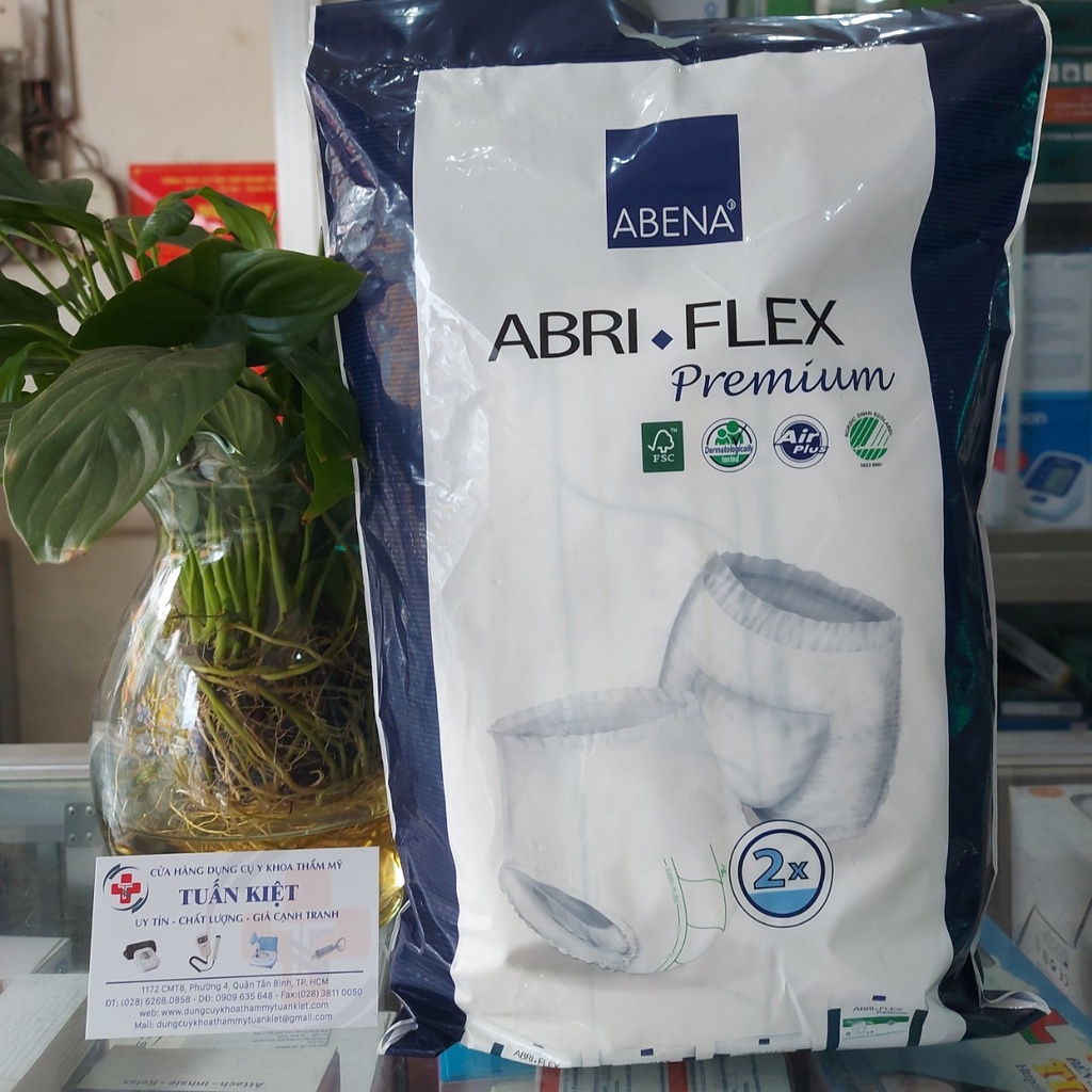 (2 Pieces) Abena Abri Flex 2.4 liter absorbent adult diapers and pants ...