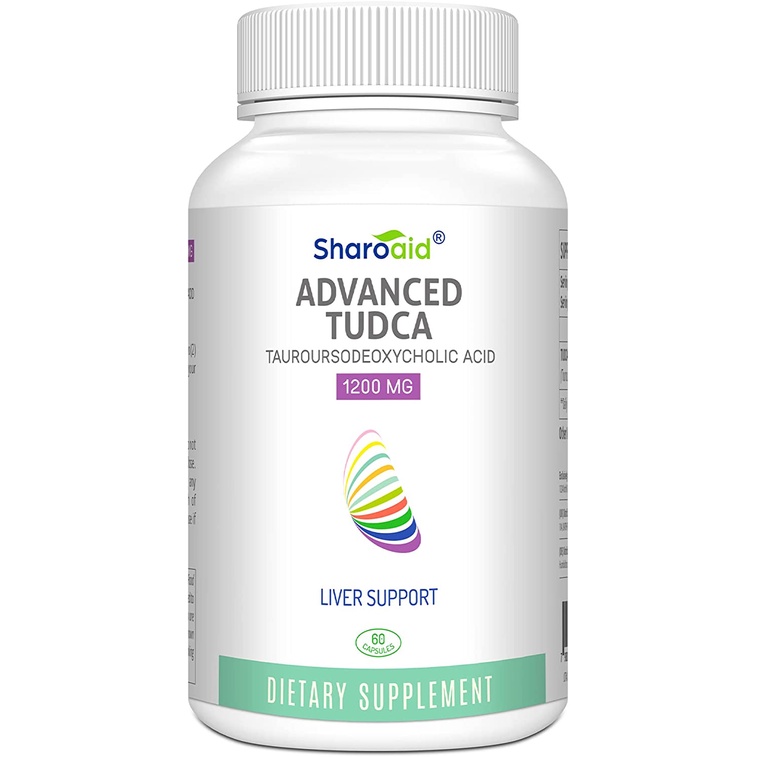 Tudca Tablets 1200mg Liver Detox, Lower Liver Enzymes - Sharoid ...
