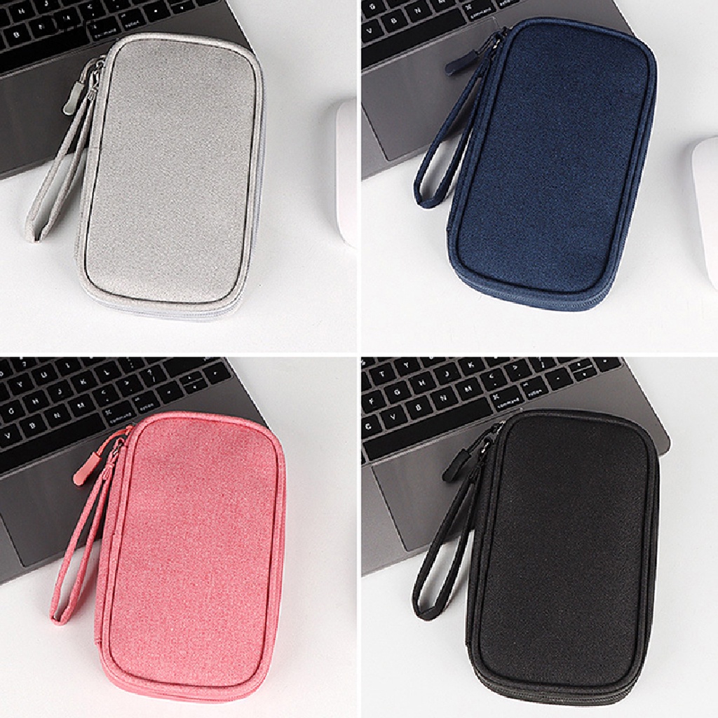 [Dhin] Portable Cable Storage Pouch Bags Accessories For Cord Charger ...