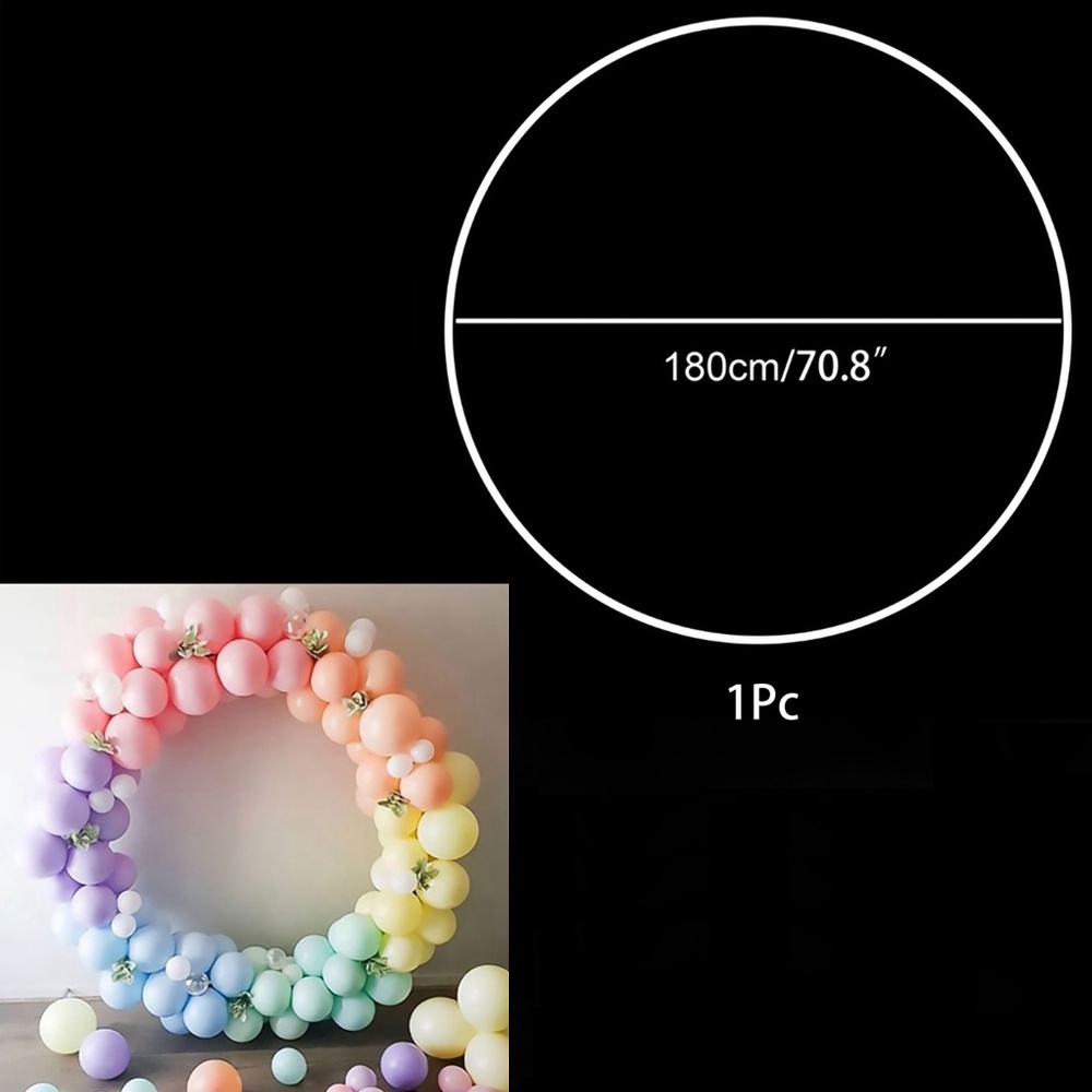 GeeParty Wedding Round Balloon Ring Arch / Balloons Circle Wreath ...