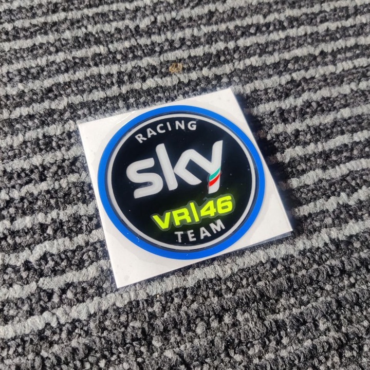 STICKER CUTTING DESIGN SKY VR46 LOGO STICKER MOTOR PELEKAT MOTOR GLOSS ...