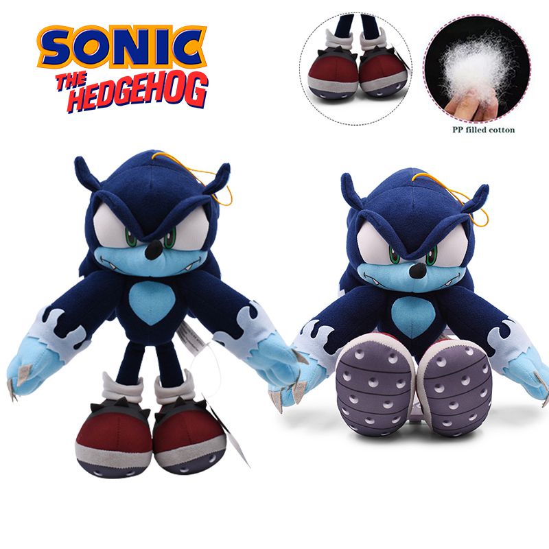 11.8in Child-friendly Sonic The Hedgehog Werehog Plush Toy Soft Stuffed ...