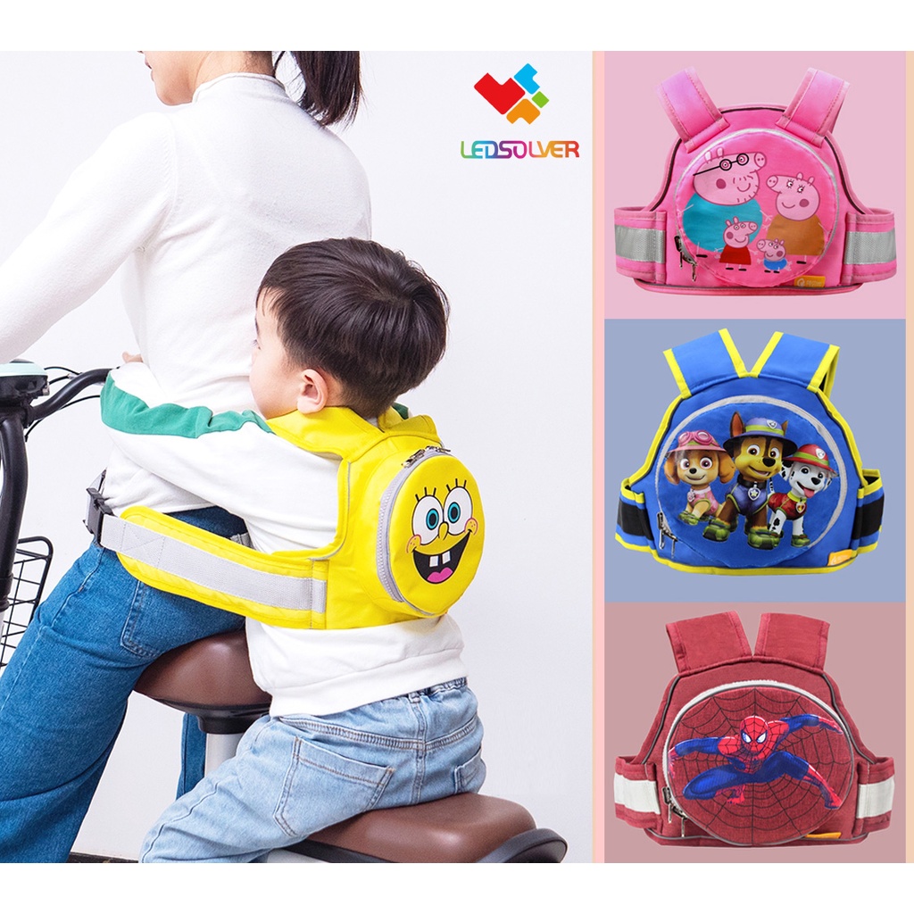 Motorcycle Safety Belt for Kids Motorcycle Harness Adjustable | Shopee ...