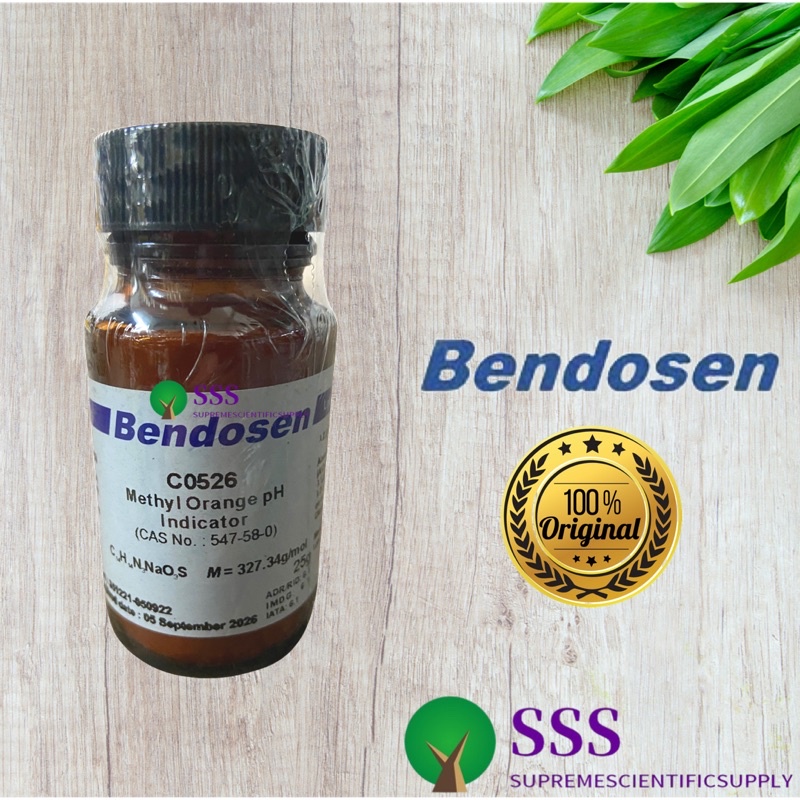 🔥[Ready stock]🔥Methyl Orange pH Indicator ,Bendosen 25gram | Shopee Malaysia