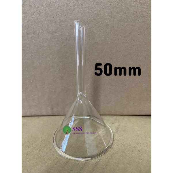 🔥[Ready stock]🔥Funnel Glass/Corong Kaca (Borosilicate Glass) | Shopee ...