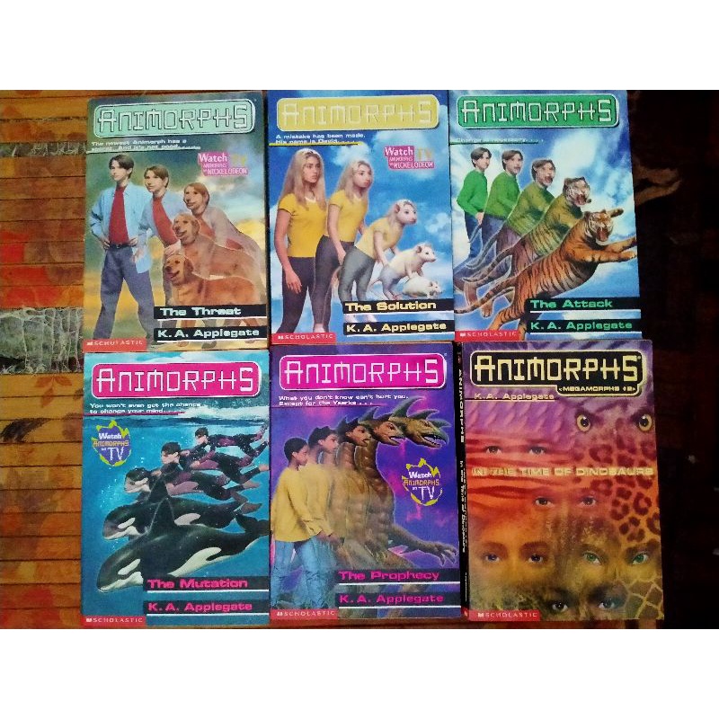 animorphs set buku terpakai | Shopee Malaysia