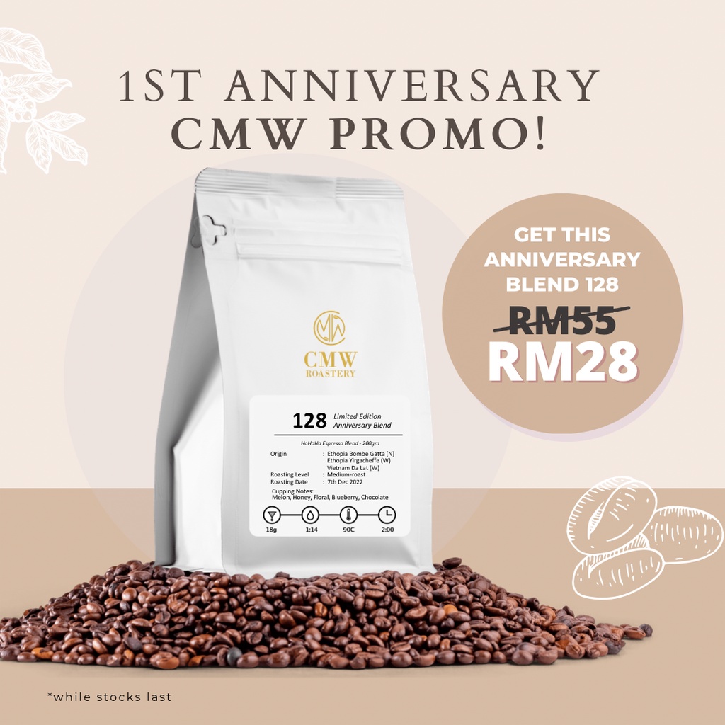 128 Limited Edition Anniversary Blend (200G) | Shopee Malaysia