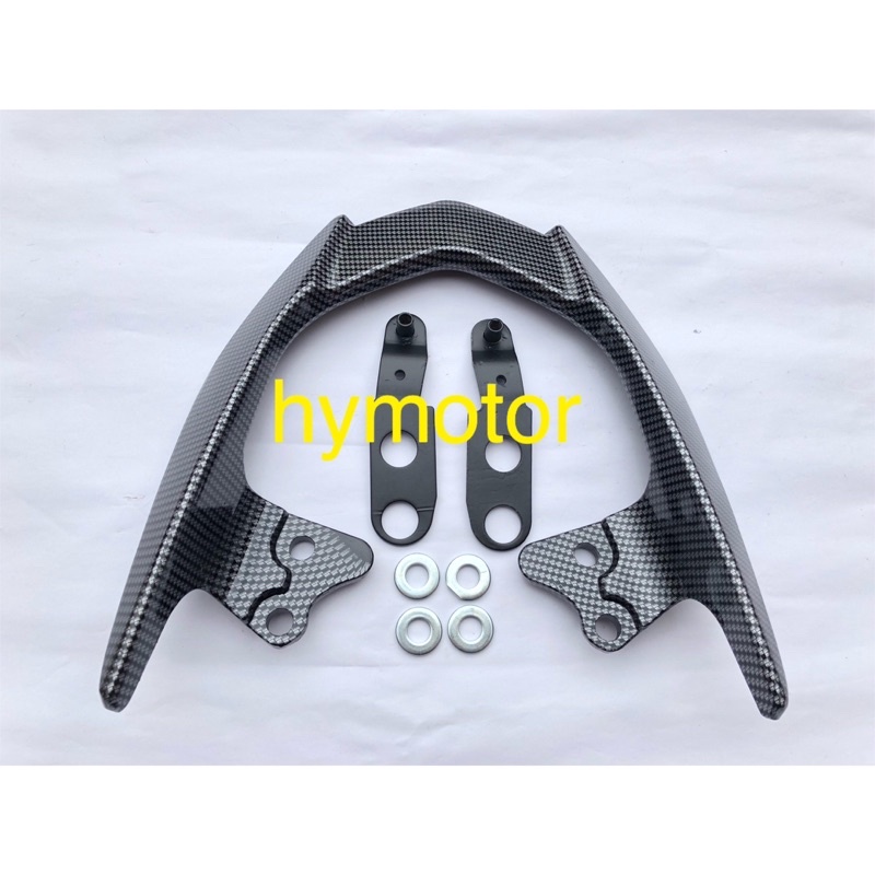 HONDA RS150 V1 V2 RSX150 WINNER X BAR SPOILER COVER ALLOY CARBON ...