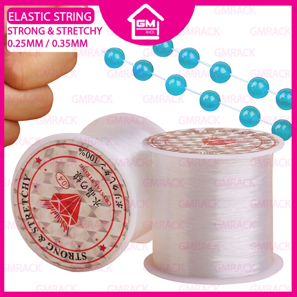 [GMRACK] WHITE BRACELET ROPE/TALI GELANG /TALI DIY/TALI MANIK/1PC ...