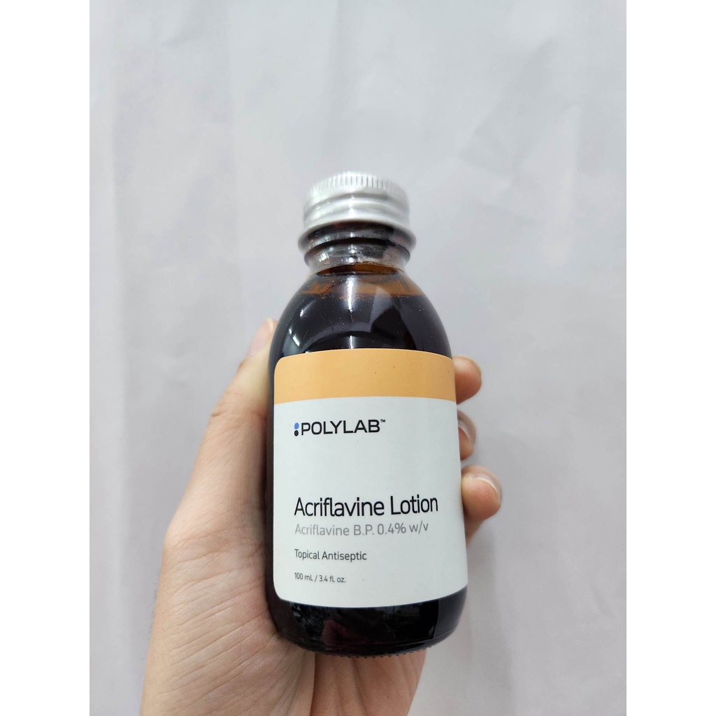 (EXP:11/2026)POLYLAB ACRIFLAVINE LOTION 0.4a% W/V 100ML | Shopee Malaysia