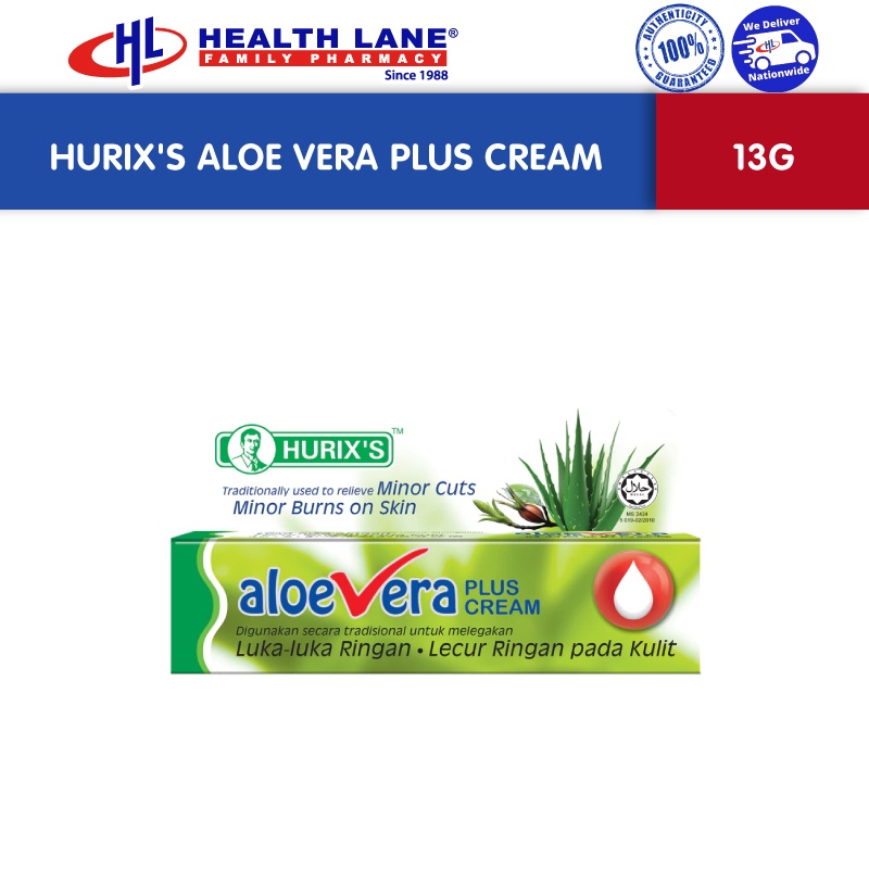 HURIX'S ALOE VERA PLUS CREAM (13G) | Shopee Malaysia
