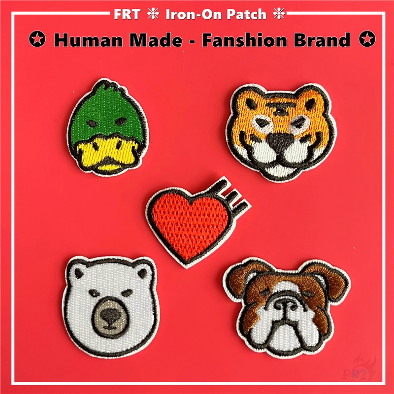 ☸ Human Made - Fashion Brand Iron-on Patch ☸ 1Pc DIY Sew on Iron on ...