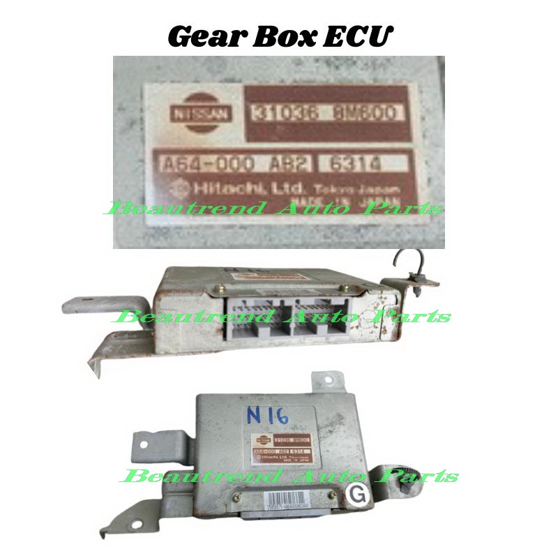Nissan Sentra N16 Engine ECU Airbag Gear Box TCU Fuse Box Dashboard ...