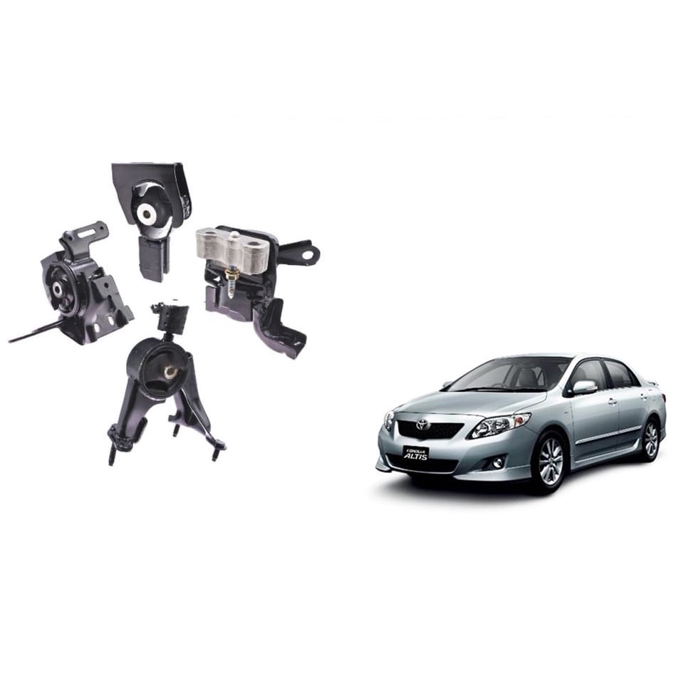 OEM ENGINE MOUNTING SET TOYOTA ALTIS 1.8 ZRE142 DUAL VVTI 2010-2013 ...