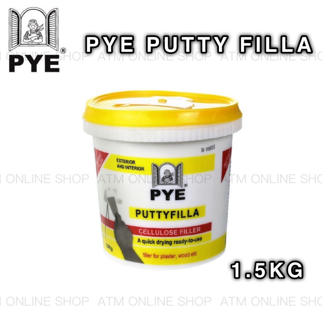 PYE PUTTY FILLA Cellulose Filler - Ready Mixed Acrylic Based Filler 1 ...