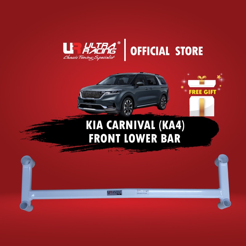 Ultra Racing | Kia Carnival (KA4) 2.2D (2WD) '20 - Front Lower Bar 4 Point | Shopee Malaysia