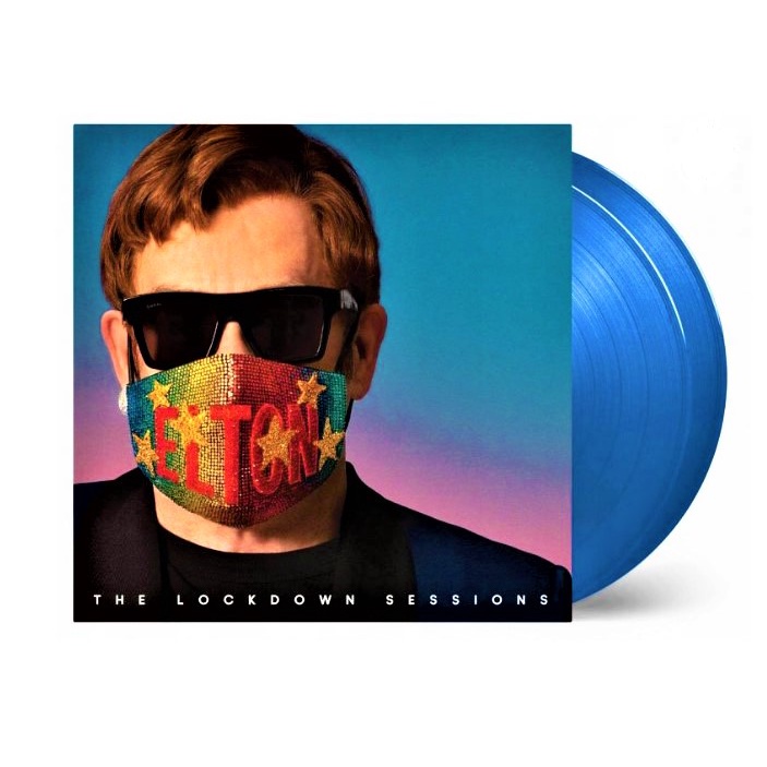 Elton John - The Lockdown Sessions ( Limited Edition BLUE Colored Vinyl ...
