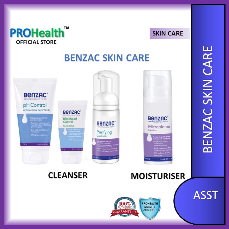 BENZAC ANTIBACTERIAL WASH/BLACKHEAD/MICROBIOME/PURIFYING | Shopee Malaysia