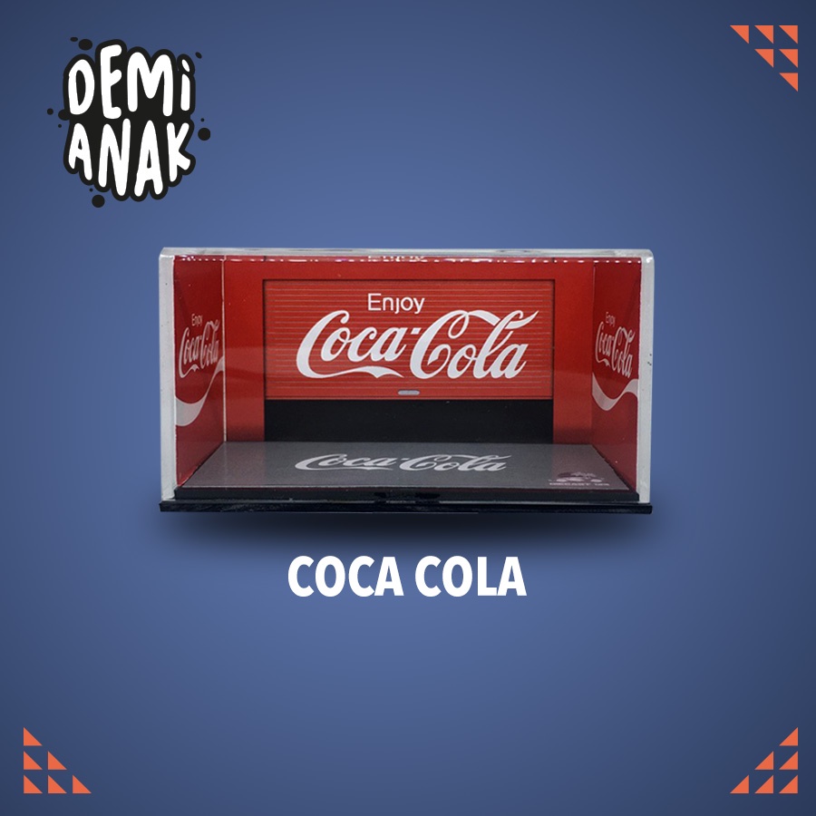 MERAH Red Coca Cola Diecast Acrylic Box | Shopee Malaysia