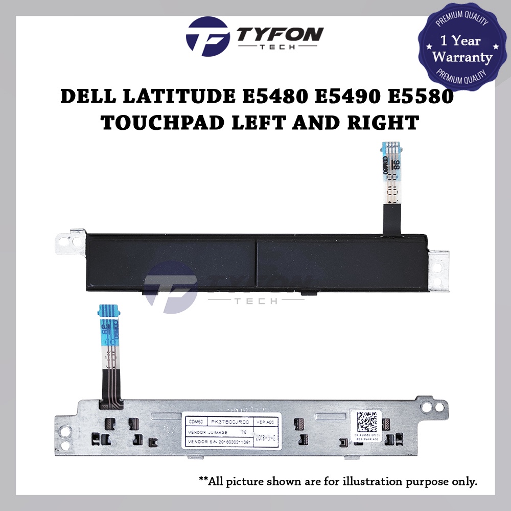 Dell Latitude E5480 E5490 E5580 E5590 E5280 E5290 Touchpad Left Right ...
