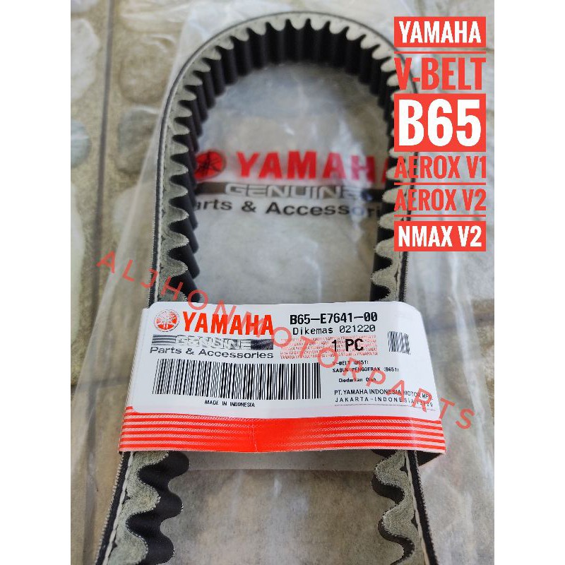 V-BELT B65 NVX V1 AEROX V1 V2, NMAX V2 V2.1, B65-E7641-00 | Shopee Malaysia