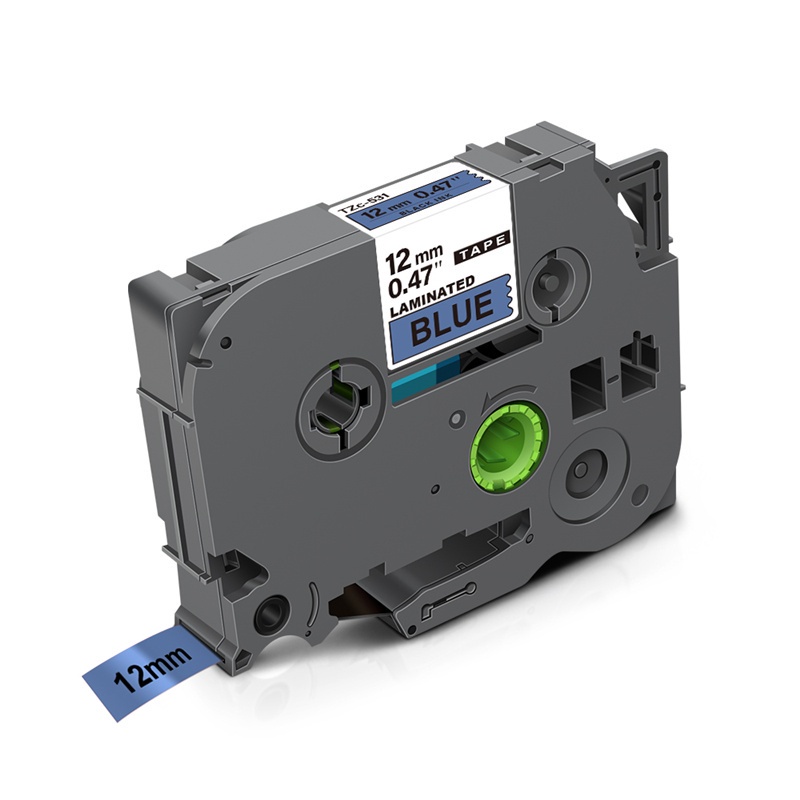 18Col 12mm TZe231 TZE-231 Laminated Tape Compatible for Brother Label ...