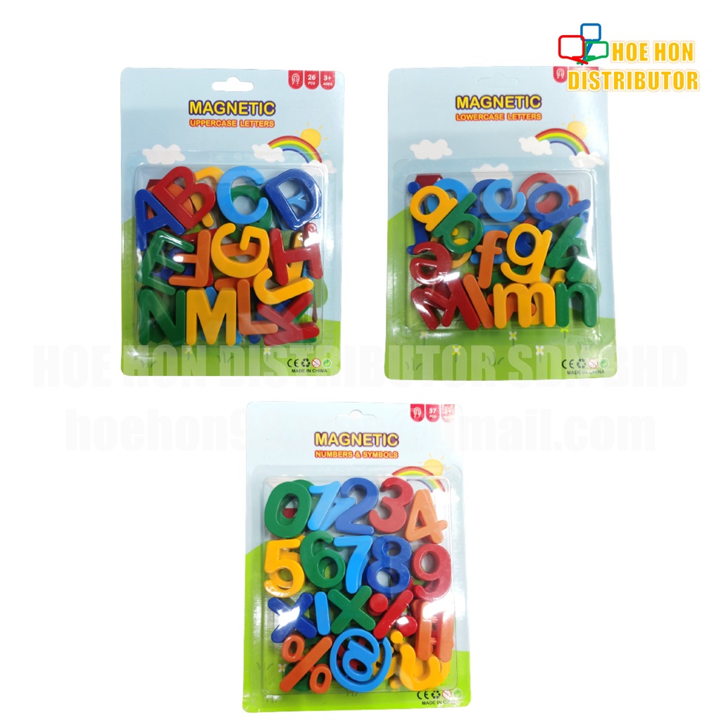 Kidario Magnetic Alphabet ABC 123 Education Toy Fridge Magnet Set ...