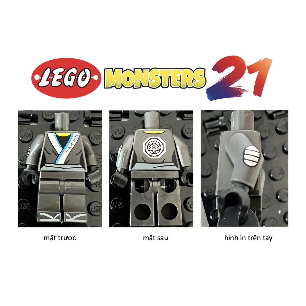 [1pc]-Genuine Lego, Minifigure, armor + white legs with pattern- ID ...