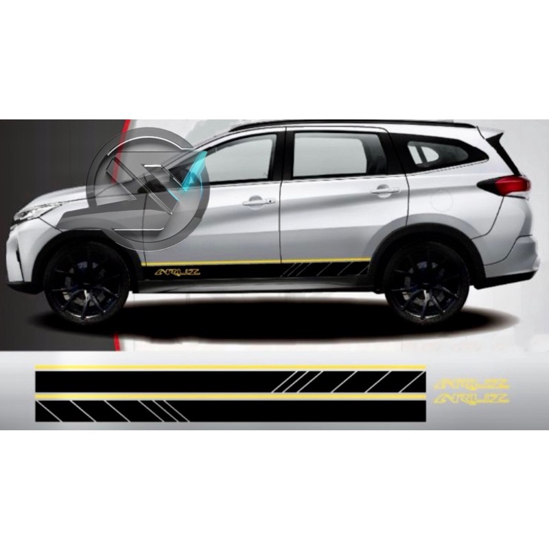 (Ready stock) S924# Perodua Aruz car body stripe Sticker | Shopee Malaysia